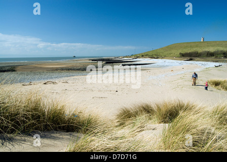 sand dunes and beach aberthaw saltmarsh nature reserve rhoose vale of ...