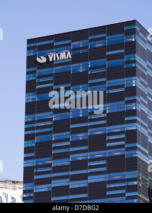 The barcode, a new business district in central Oslo Norway , facade of ...