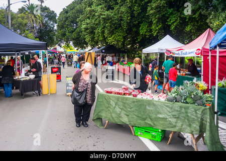 Farmer's Market, Napier, New Zealand Stock Photo - Alamy