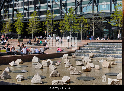 Exchange Square, Broadgate, City of London, United Kingdom Stock Photo ...