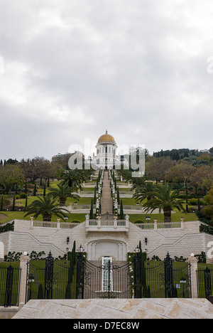 Haifa, a city located in Israel, is captured in this historical image ...