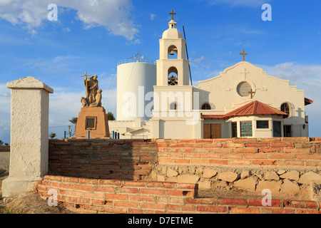 St. Thomas Indian Mission and Colorado River, Yuma, Arizona, USA Stock ...