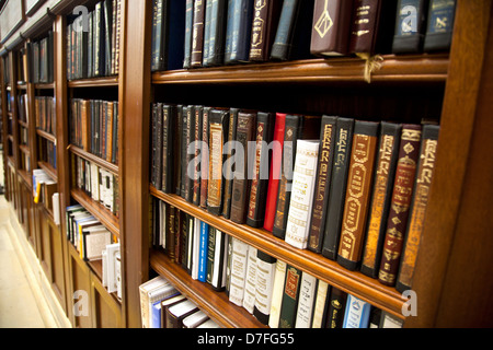 A library of holy Jewish scripture,located inside the caves of the ...