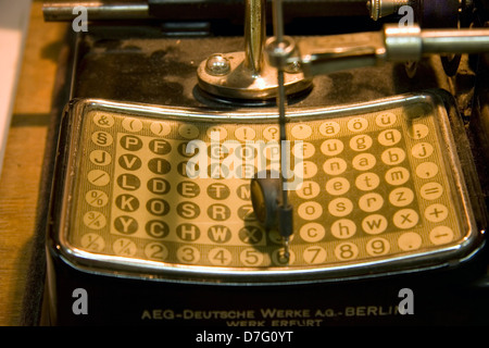 Mignon typewriter model 4 made by AEG in Berlin Stock Photo - Alamy
