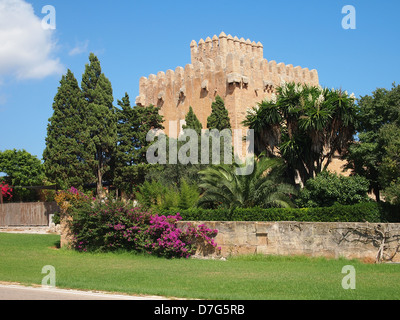 A mighty fortress in Alcudia on Majorca island in Spain Stock Photo - Alamy