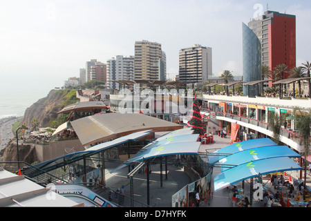 Shopping Center Larcomar, Lima Peru Miraflores district Stock Photo - Alamy