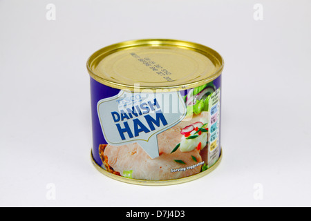 Tesco own label tinned ham Stock Photo - Alamy