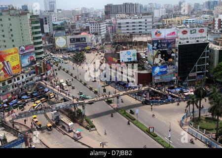 Top view of Farmgate area in Dhaka city, Bangladesh Stock Photo - Alamy