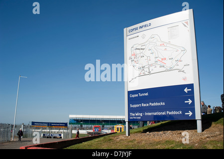 The Copse Tunnel at the Silverstone circuit, Northamptonshire,England ...