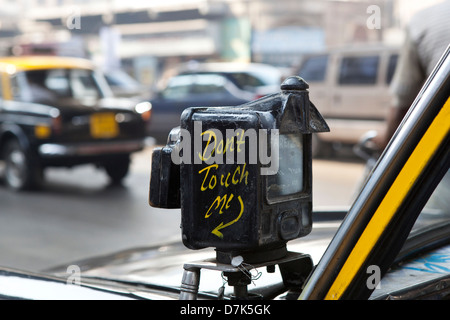 Old taxi meter Mumbai India Stock Photo - Alamy