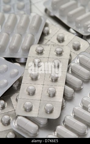 Berlin, Germany, tablets in blister packs Stock Photo - Alamy