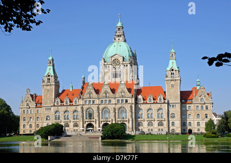 Germany, Lower Saxony, Hannover, New Town Hall Stock Photo - Alamy