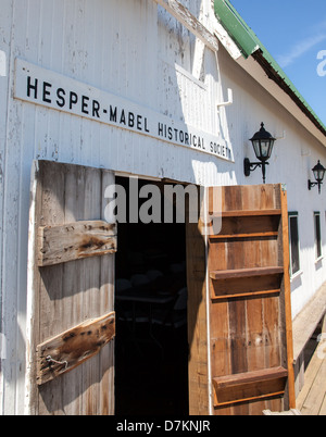 Hesper Mabel Area Historical Society Barn, a gathering place for ...