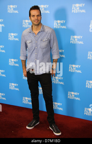 Pictured is Sebastien Guy, Director of the film ‘Nerve’ on the red ...