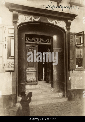 A historic photograph of Stockholm, in Uppland, Sweden, showing the ...