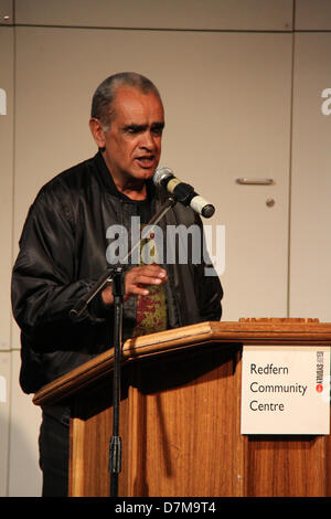 Aboriginal Australian activist Gary Foley speaks at the Greek Centre in ...