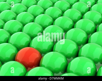 odd ball out Stock Photo - Alamy