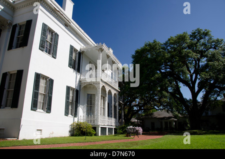 Mississippi, Natchez. Spring Pilgrimage, historic 'Stanton Hall' circa ...