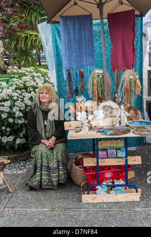 the Saturday Market, Salt Spring Island, British Columbia, Canada Stock ...