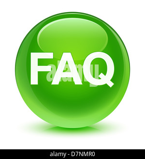 FAQ icon. FAQ website button on white background Stock Photo - Alamy