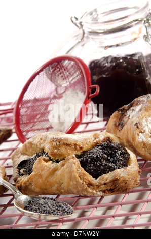 greaves lard pastry with plum Stock Photo - Alamy