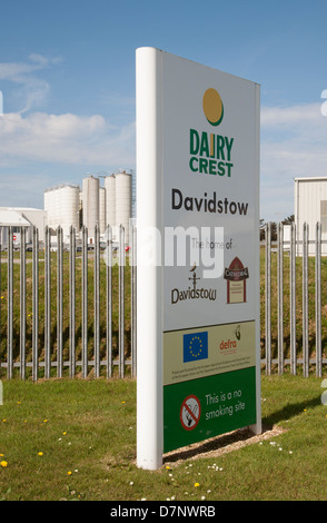 Davidstow cheese factory North Cornwall England UK Stock Photo - Alamy