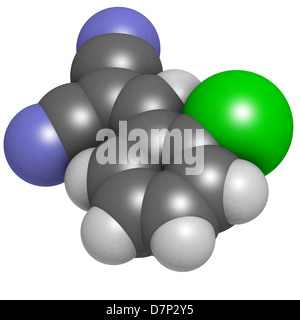 CS gas molecule Stock Photo - Alamy