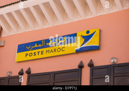 Post office, Poste Maroc, Marrakech, Morocco, Africa Stock Photo - Alamy