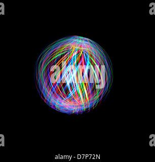 Coloured orb/colored orb Stock Photo - Alamy