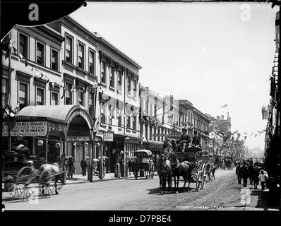 This photograph captures George Street and the General Post Office (GPO ...