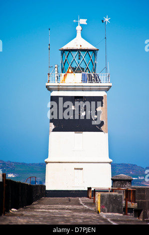 Holyhead breakwater & lighthouse Holyhead Anglesey North Wales Uk ...