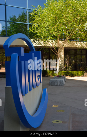 The worldwide corporate headquarters of Intel Corporation (INTC) in ...