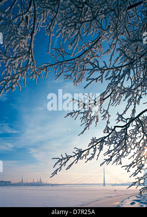 Old, Riga. Winter view. Panorama. Riga, Latvia. aerial architecture art ...