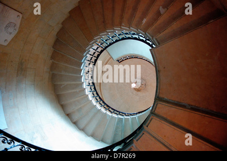 Stairs to Library, Worcester College, University of Oxford, Oxfordshire ...