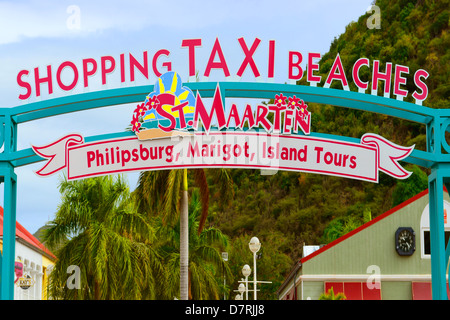 Water Taxis St. Martin Maarten Caribbean Island Netherland Antilles ...