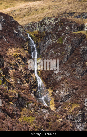 Low Force waterfall in Coledale, in the English Lake District Stock ...