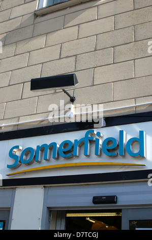 Somerfield Store Sign and Logo Stock Photo - Alamy