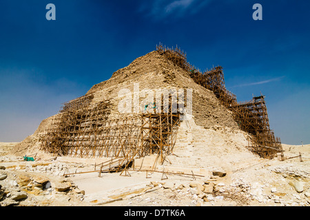 The Step Pyramid of Djoser (or Zoser), Saqqara, Egypt, Africa Stock ...