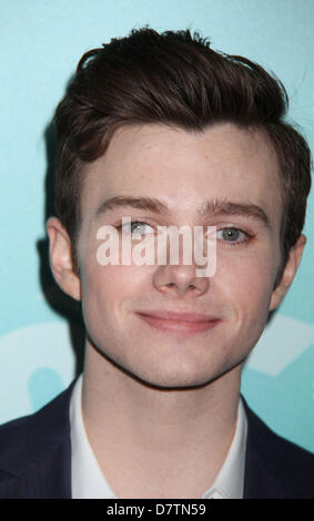 Actor Chris Colfer attends the FOX Network 2013 Upfront party at ...