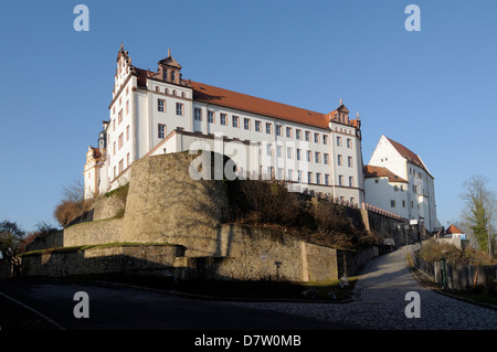 Germany, Saxony, Colditz castle, site of famous WW2 POW prison camp ...