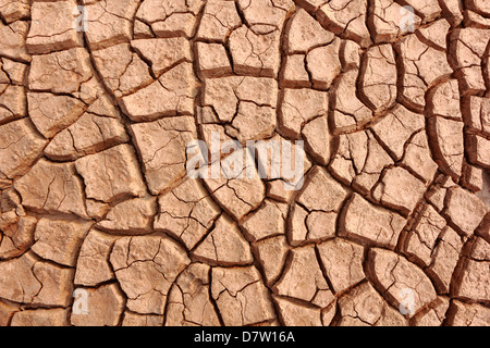 Dry cracked ground full frame Stock Photo - Alamy