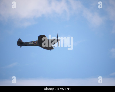 Mk XVIE clipped wing Spitfire part of the Battle of Britain Memorial ...