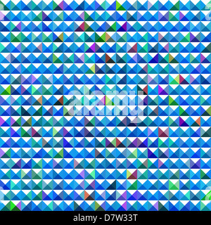 Abstract geometric background, seamless blue gray pattern on white ...