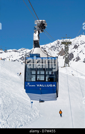 Vallugabahn St Anton Tyrol Austria Stock Photo - Alamy