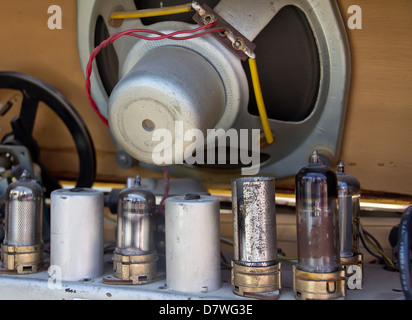 Vintage radio and television valves Stock Photo - Alamy