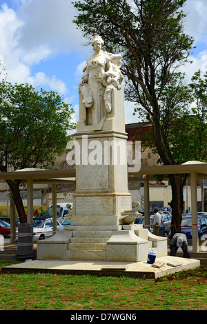 Queen Wilhelmina Statue, Park, Willemstad Curacao Curaҫao Dutch ...