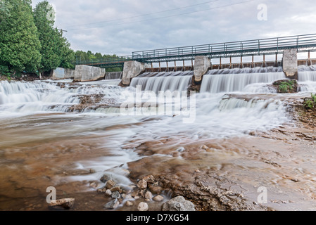 McGowan Falls Conservation area Durham Ontario Canada Stock Photo - Alamy