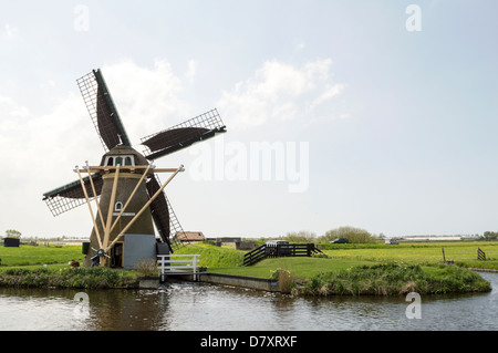 dutch windmill de goede hoop near the village voorhout Stock Photo - Alamy