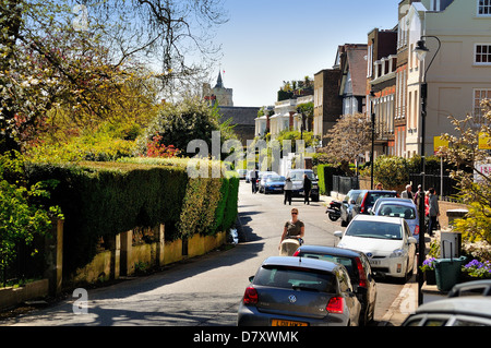 Riverside at Chiswick Mall west London UK Stock Photo - Alamy
