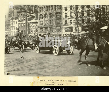 A historical portrait of Warren G. Harding, the 29th President of the ...